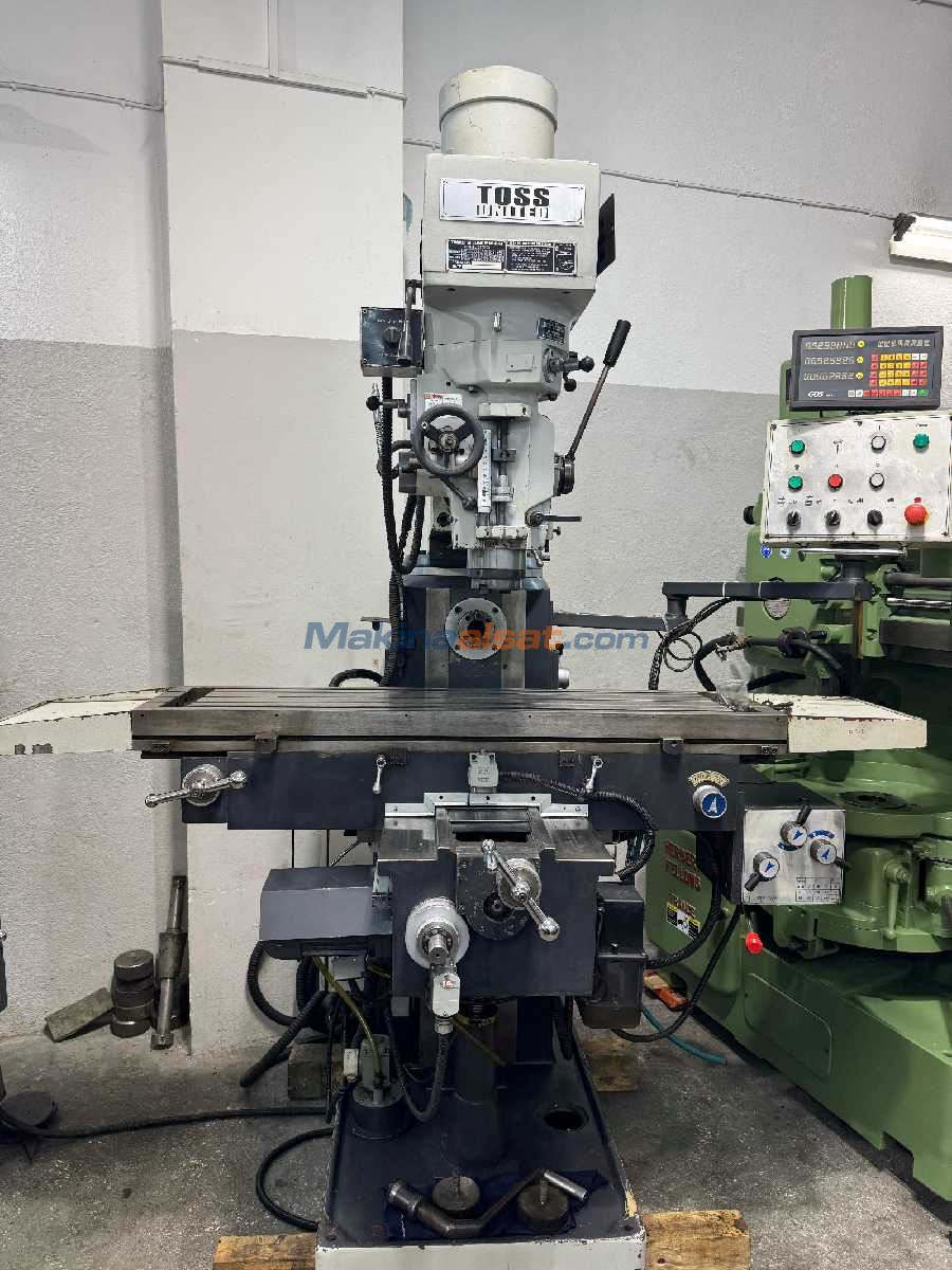 4 NUMARA ÜNIVERSAL KALIPÇI FREZE Used Universal Milling Machines ...
