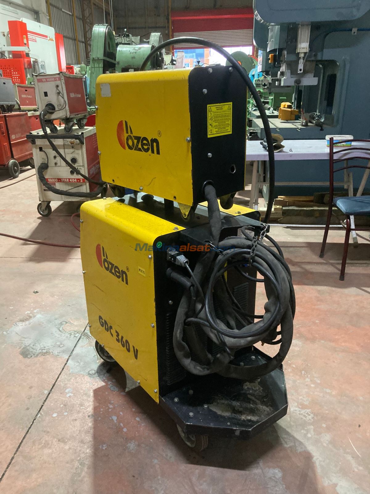 Satılık ikinci el ÖZEN 360 AMPER GAZALTI KAYNAK Gazaltı Kaynak makinesi