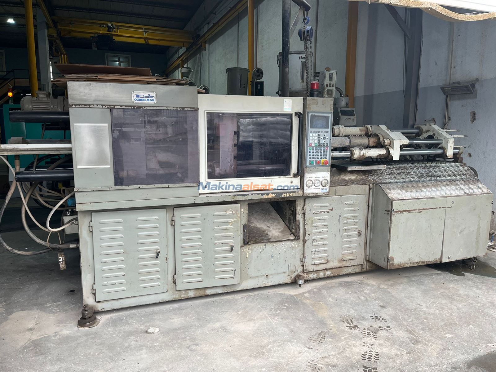 130 Ton ve 150 Ton Nurmak Plastik Enjeksiyon Used Plastic Injection ...