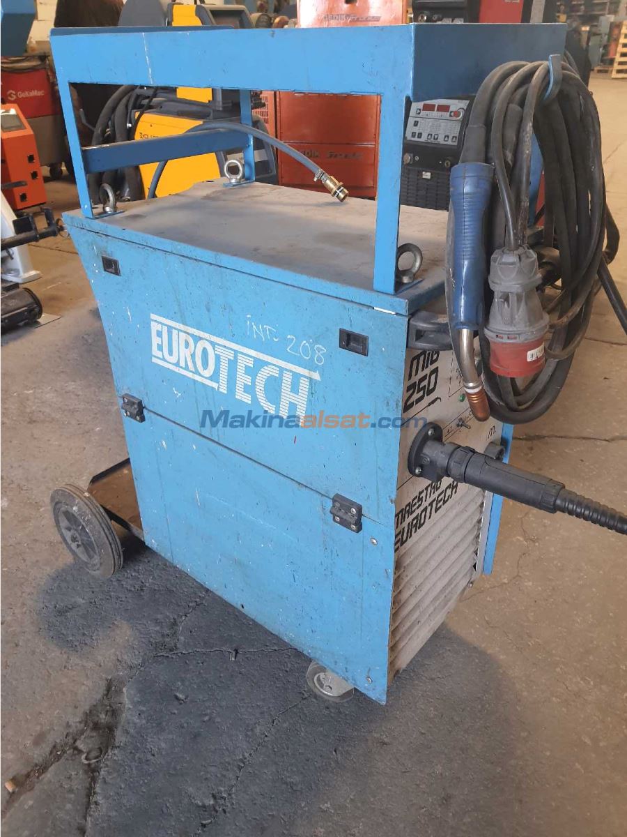 Satılık ikinci el Eurotech Mig 250 / 250 Amper Gazaltı Kaynak Gazaltı ...