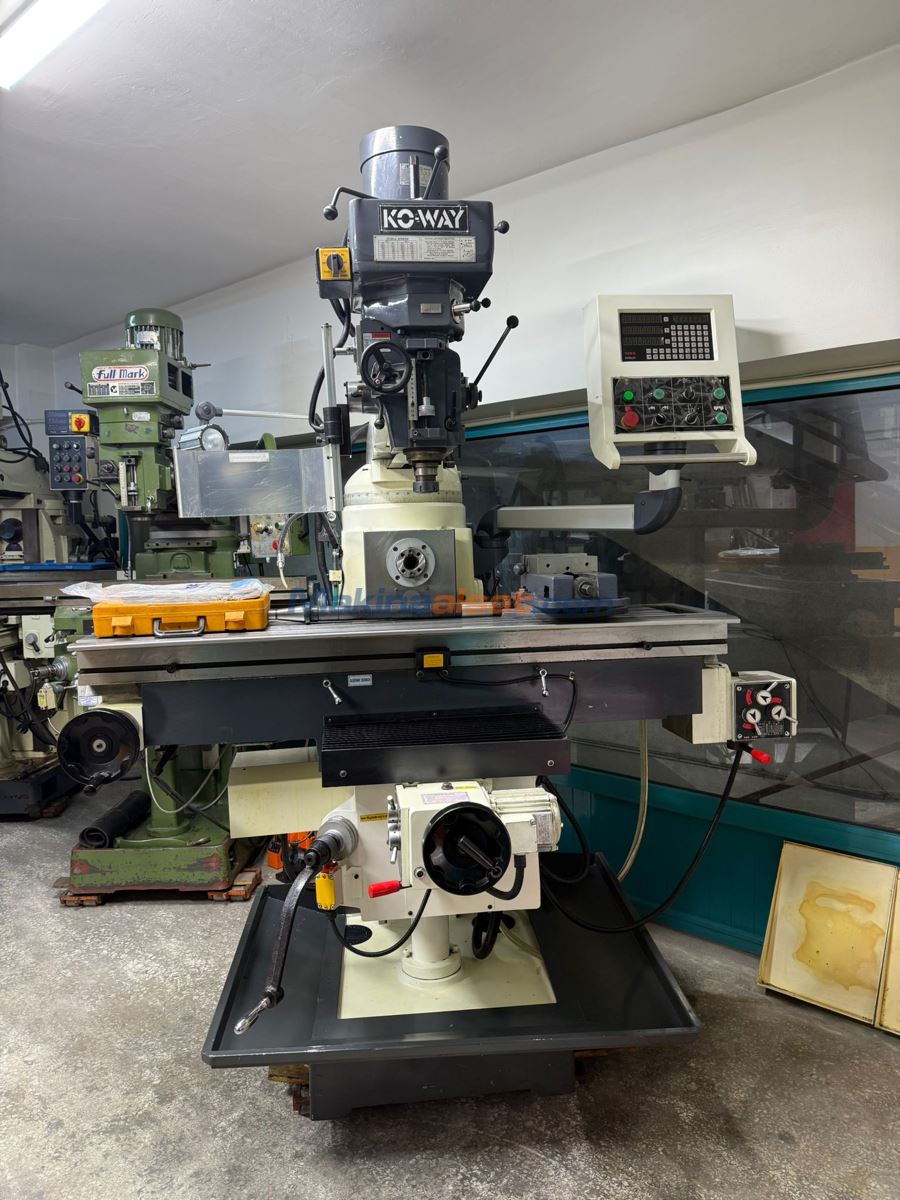 KOWAY 5 NUMARA KALIPÇI UNİVERSAL SİNO DİJİTALLİ FREZE Used Universal ...