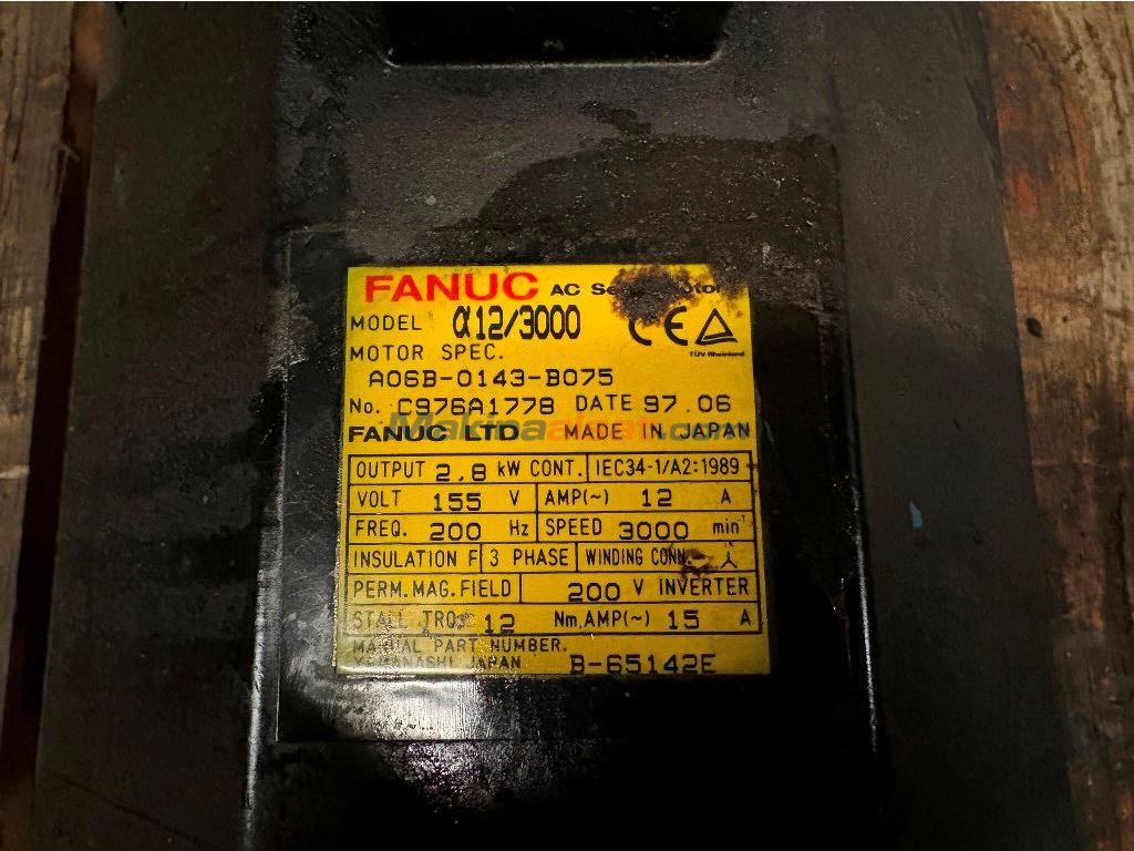 FANUC,MITSUBISHI,YASKAWA SERVO MOTORLAR Used Servo Motors machine for sale