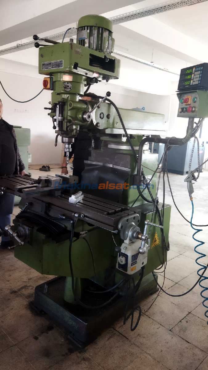 SUNLIKE KALIPÇI FREZE VE SEVİNDİK 32LİK MATKAP Used Universal Milling ...