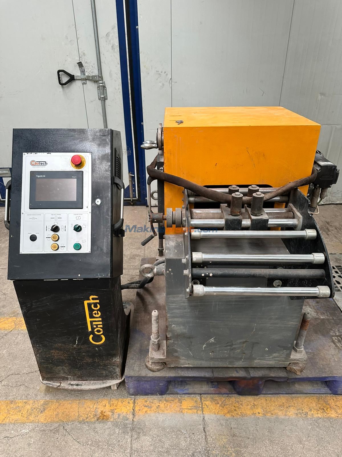 COİLTECK RULO SAC AÇMA Used Cut to Length and Slitting Line machine for ...