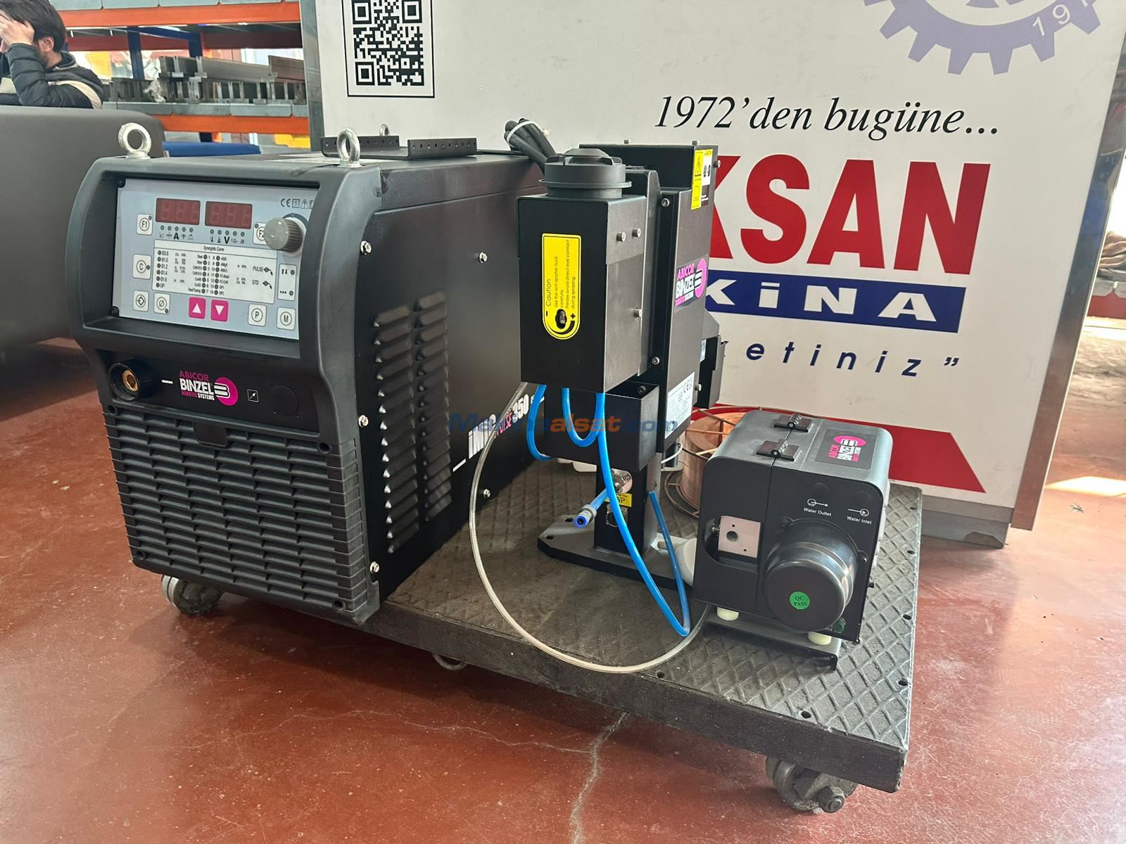 Satılık ikinci el TEMİZ ABICOR BINZEL IMIG PULSE 350 RS ROBOT KAYNAK ...