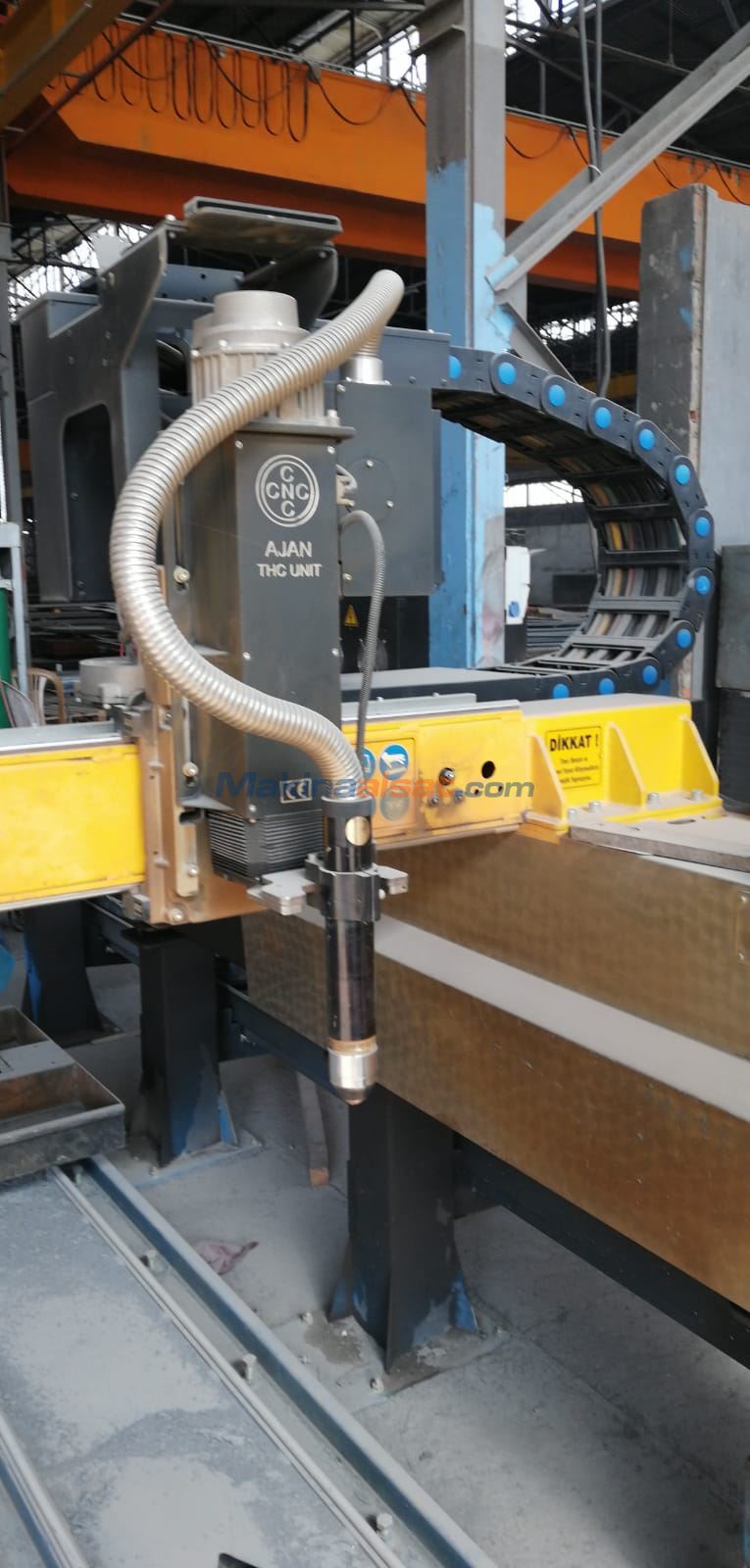 AJAN CNC 3000 X 12000 2014 MODEL BORU KESME Used Plasma & Gas Cutting ...