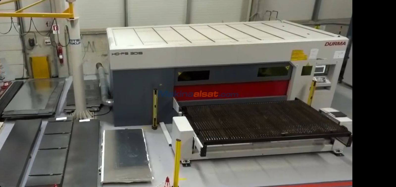 Satılık ikinci el DURMAZLAR 2 KW 2016 MODEL LAZER KESİM Lazer Kesim ...