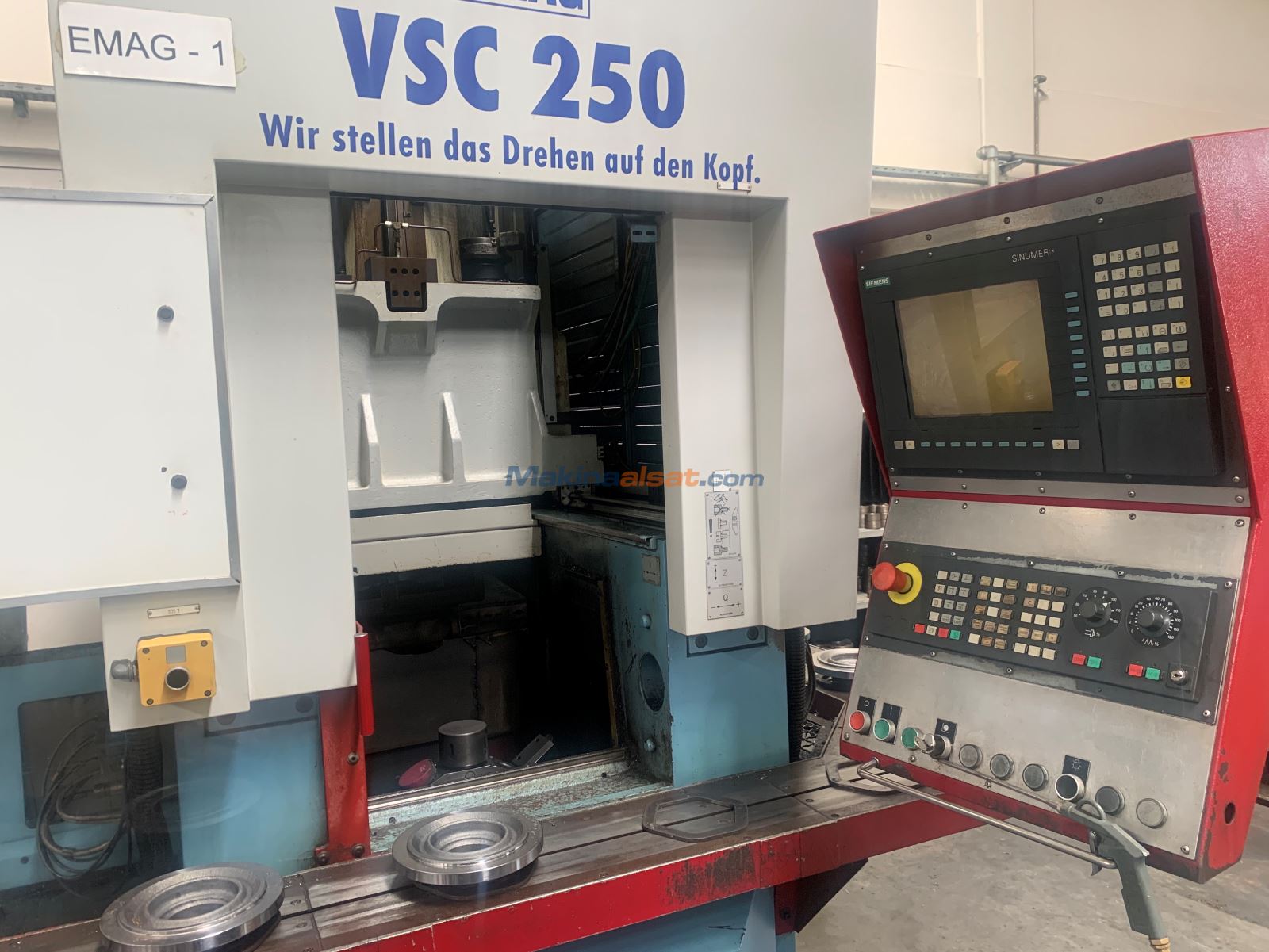 EMAG VSC 250 DİK TORNA Used Vertical Lathe machine for sale