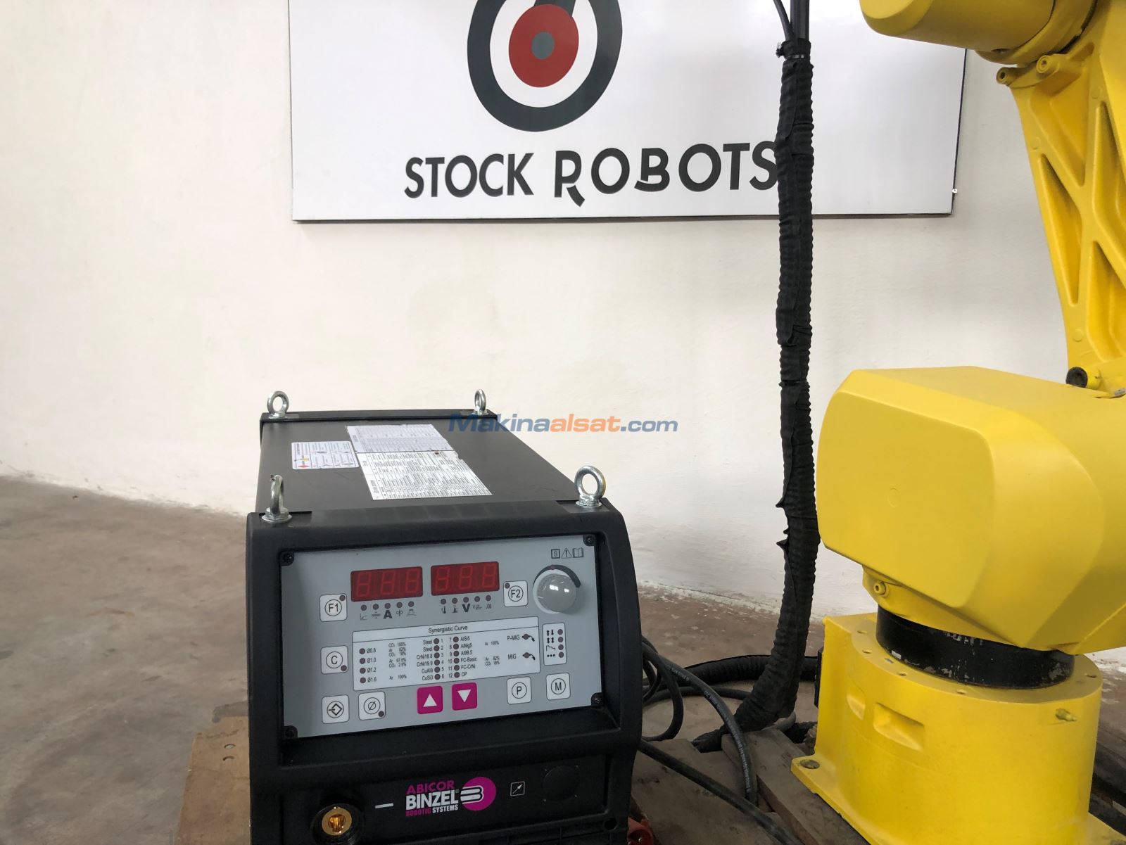 Satılık ikinci el (SIFIR ÜNİTE)ABICOR BINZEL iMIG PULSE 350A & FANUC ...