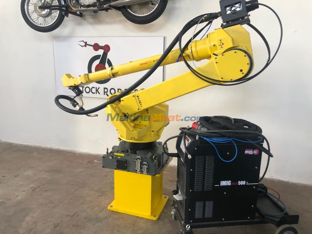 Satılık ikinci el FANUC M710iC/20L & ABICOR BINZEL iMIG PULSE 500 Robot ...