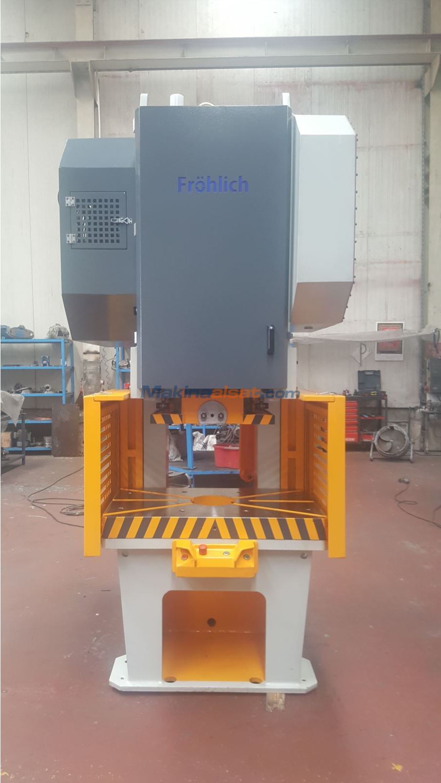 Fröhlich C Tipi 125 Ton Eksantrik Pres Used Eccentric Presses machine ...