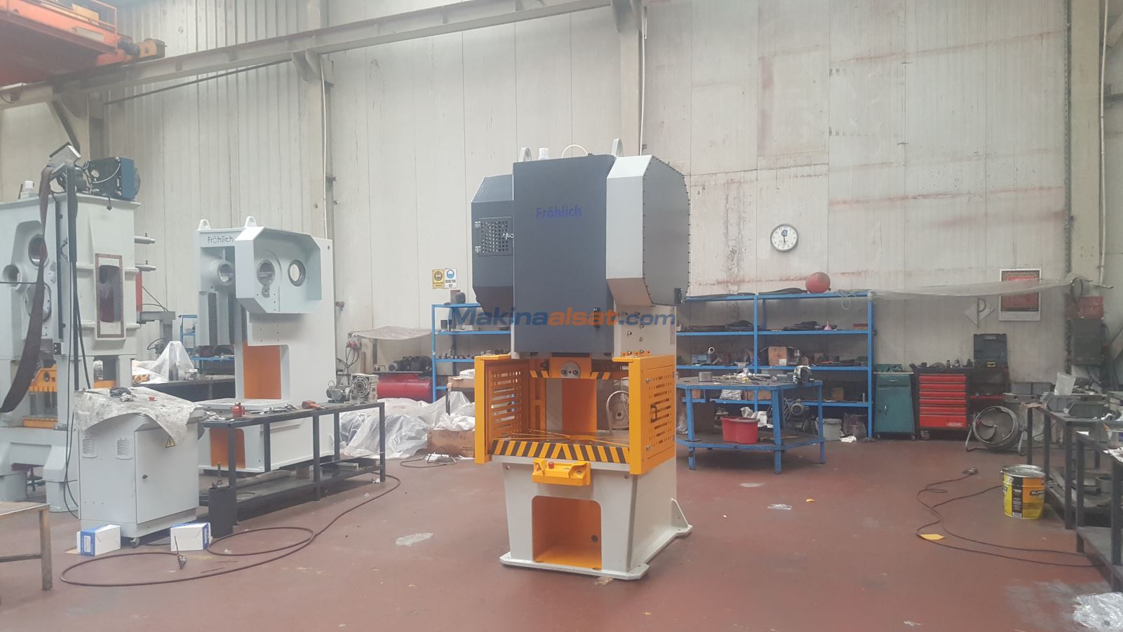 Fröhlich C Tipi 125 Ton Eksantrik Pres Used Eccentric Presses machine ...