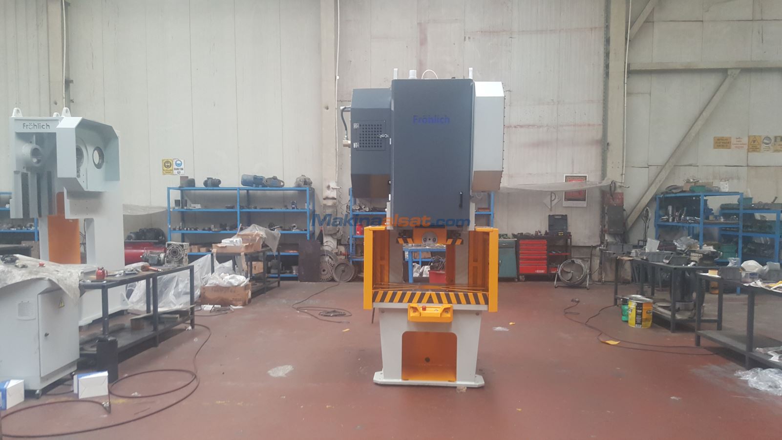 Fröhlich C Tipi 125 Ton Eksantrik Pres Used Eccentric Presses machine ...