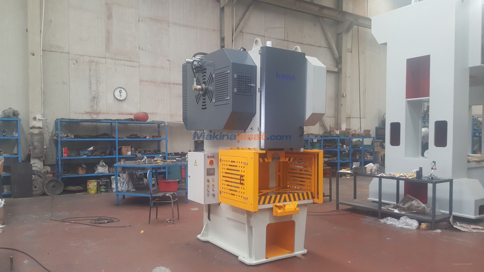 Fröhlich C Tipi 125 Ton Eksantrik Pres Used Eccentric Presses machine ...