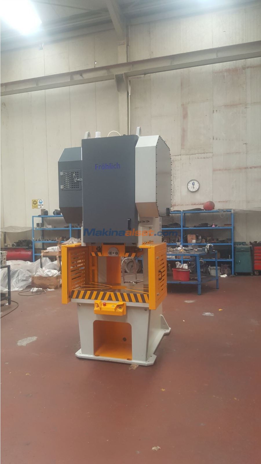 Fröhlich C Tipi 125 Ton Eksantrik Pres Used Eccentric Presses machine ...
