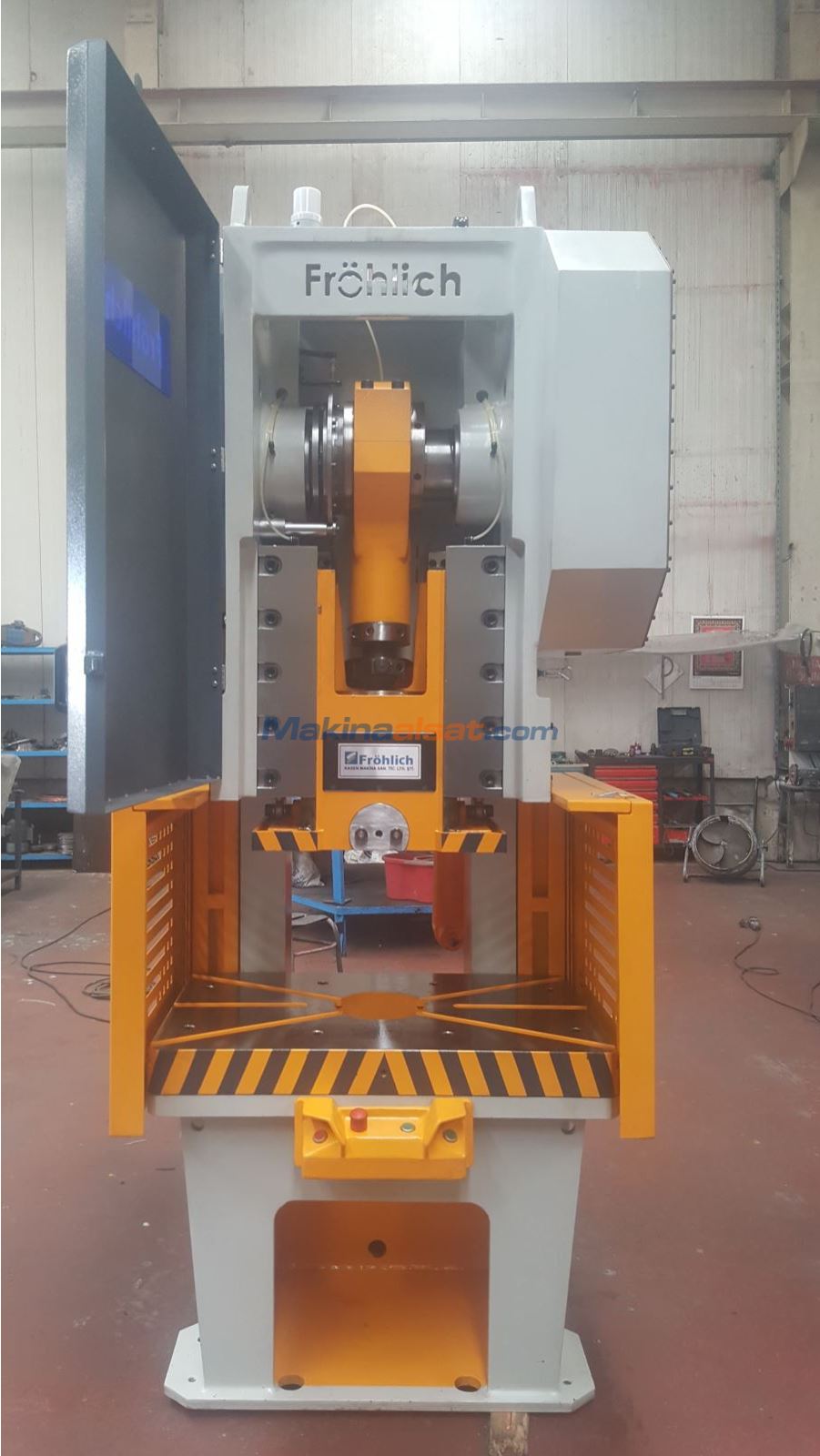 Fröhlich C Tipi 125 Ton Eksantrik Pres Used Eccentric Presses machine ...