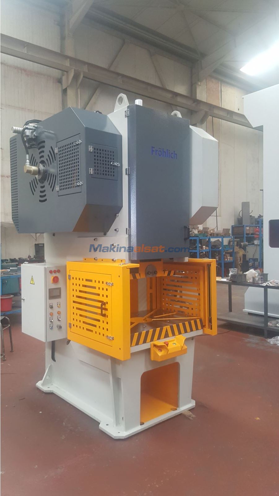 Fröhlich C Tipi 125 Ton Eksantrik Pres Used Eccentric Presses machine ...