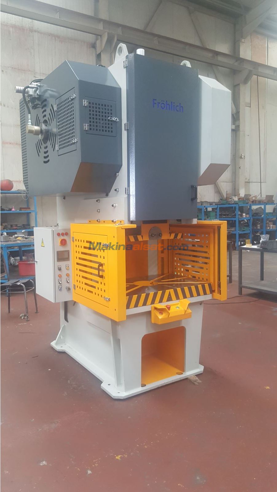 Fröhlich C Tipi 125 Ton Eksantrik Pres Used Eccentric Presses machine ...