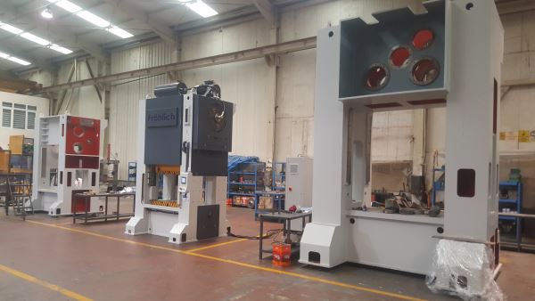 Fröhlich H Tipi 200 Ton Eksantrik Pres Used Eccentric Presses machine ...