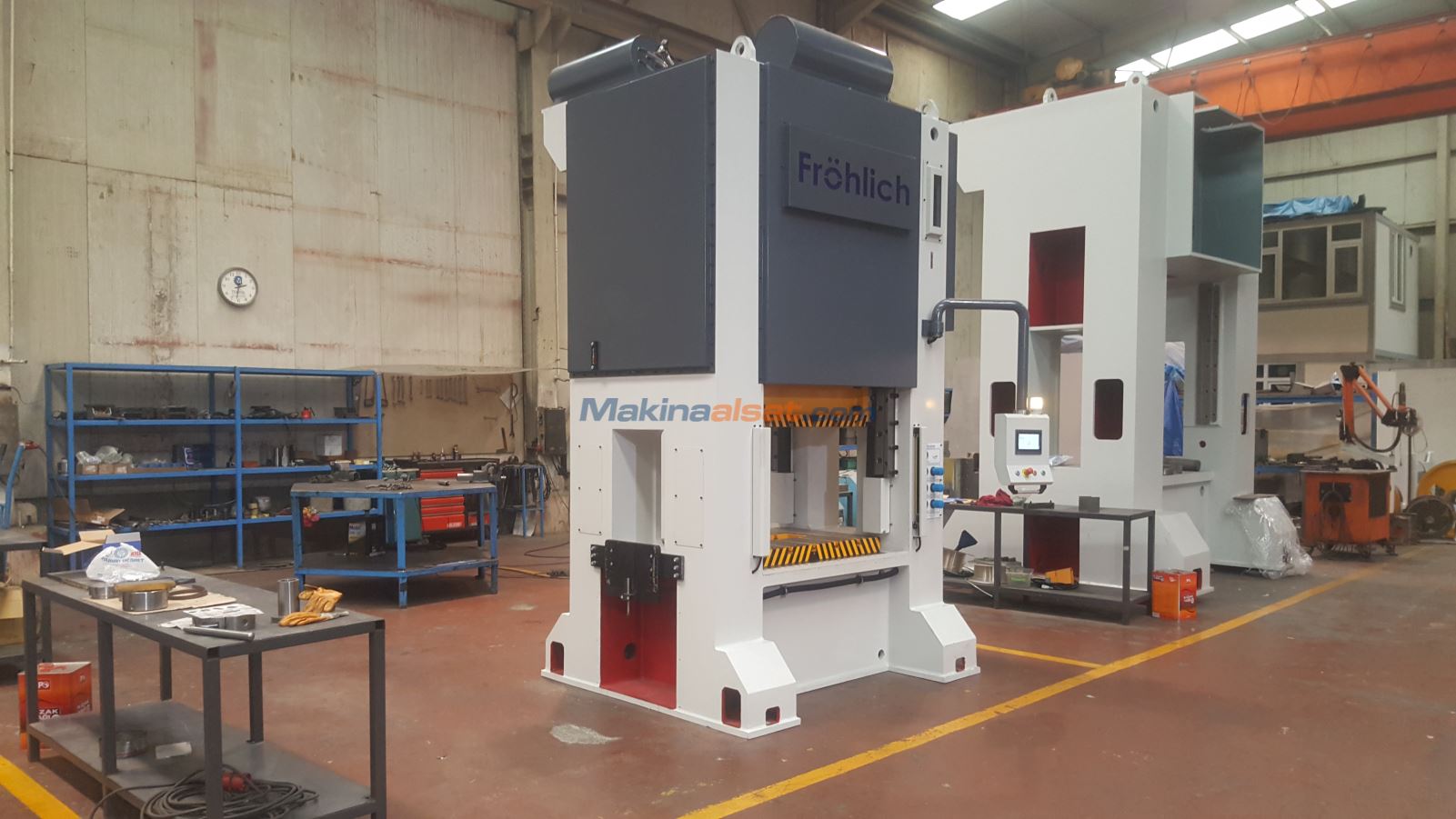 Fröhlich H Tipi 200 Ton Eksantrik Pres Used Eccentric Presses machine ...