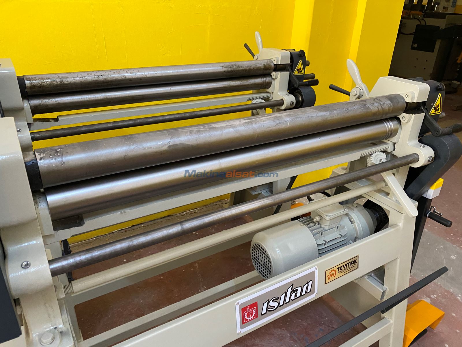 ISITAN IR 1050X75X2 MM. MOTORLU 3 TOPLU SİLİNDİR Used Mechanical-Manual ...