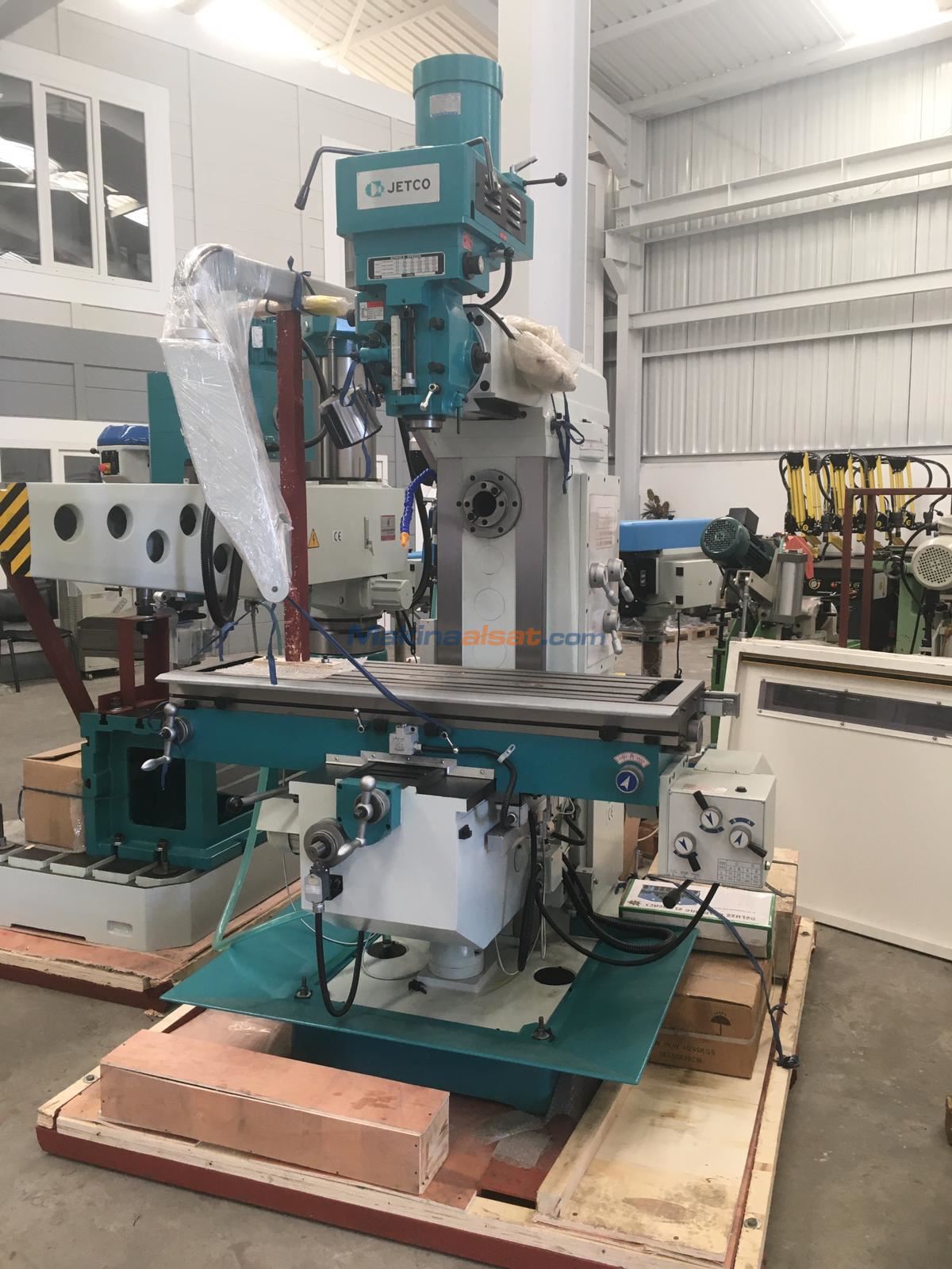 JETCO JVHM-1 UNIVERSAL KALIPÇI FREZE Used Universal Milling Machines ...