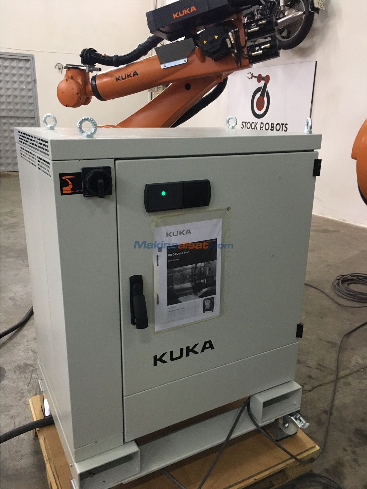 Satılık ikinci el Kuka KR210 R3100 Ultra Krc4 (SIFIR ) Robot Robot Kol ...