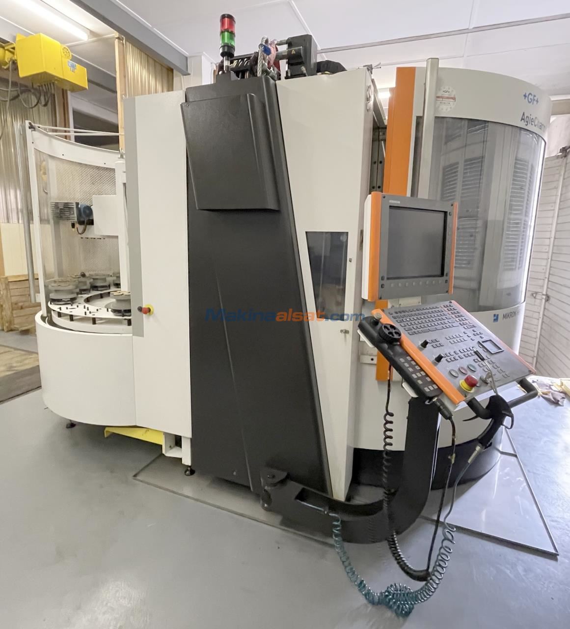 MIKRON HSM 400 U CNC Dik İşlem Used Cnc Vertical Machining Center ...
