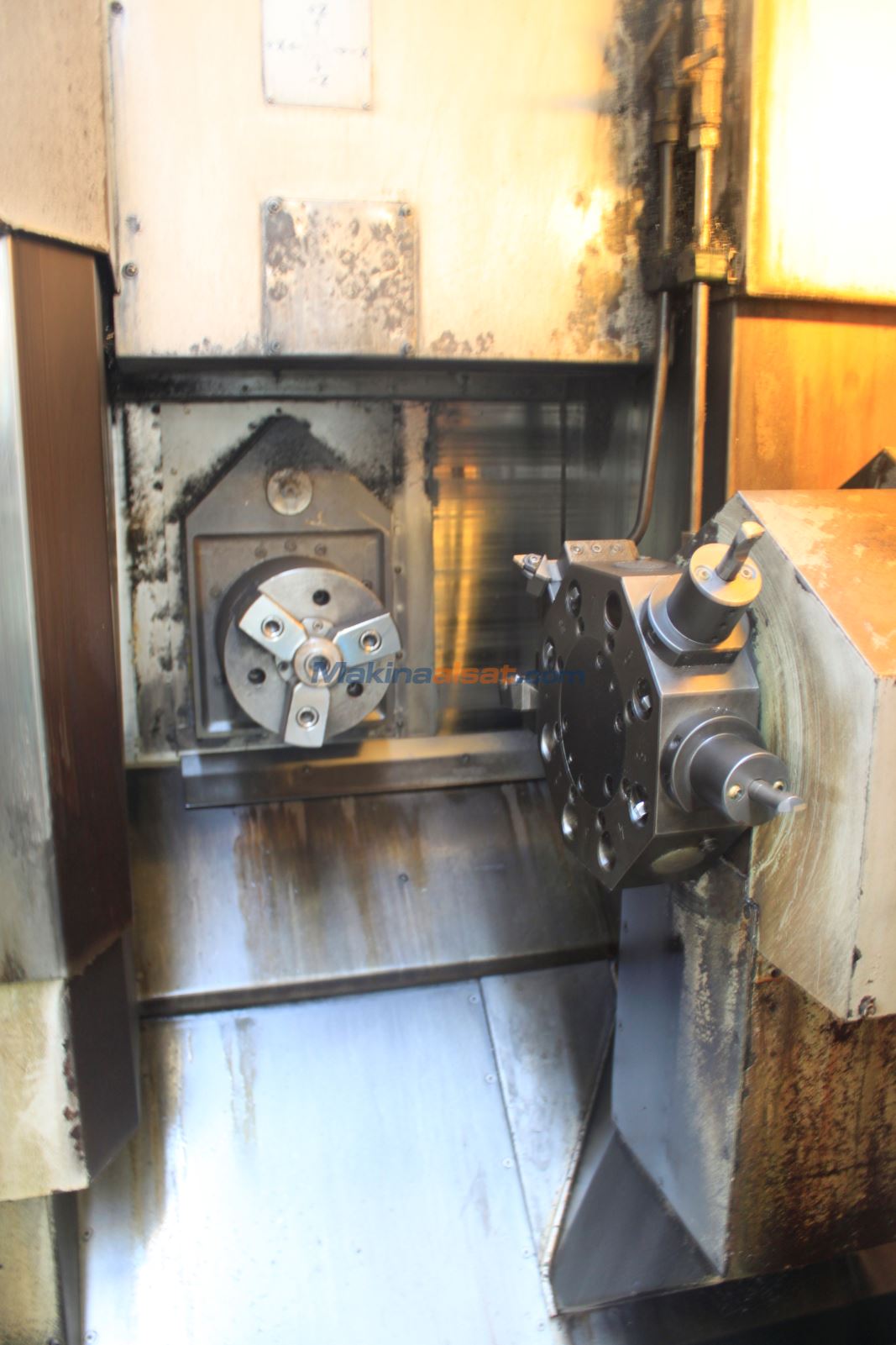 PİTTLER PETRA SL 2 - 2 CİFT AYNA CİFT TARET CNC TORNA Used Cnc Lathe ...